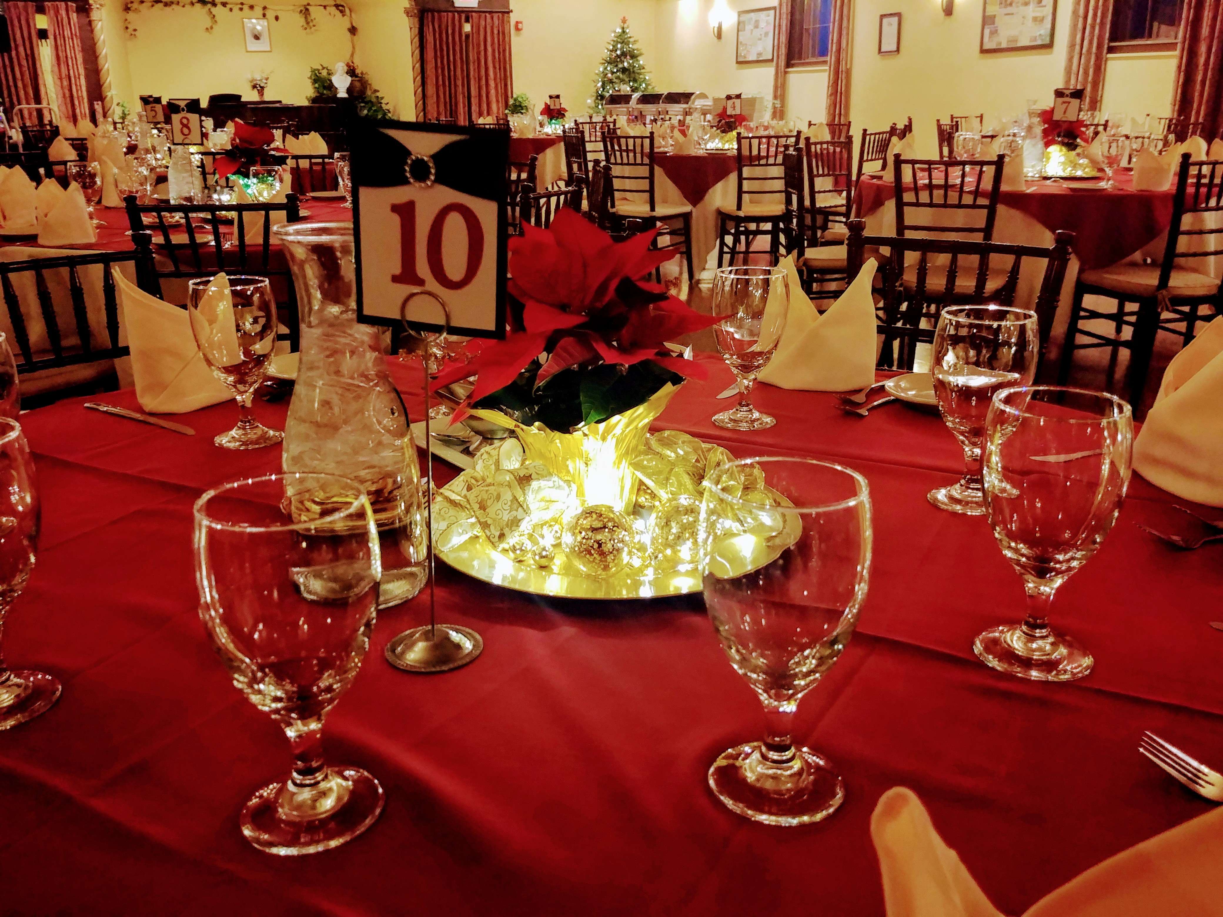 Holiday Party Table – Mozart's